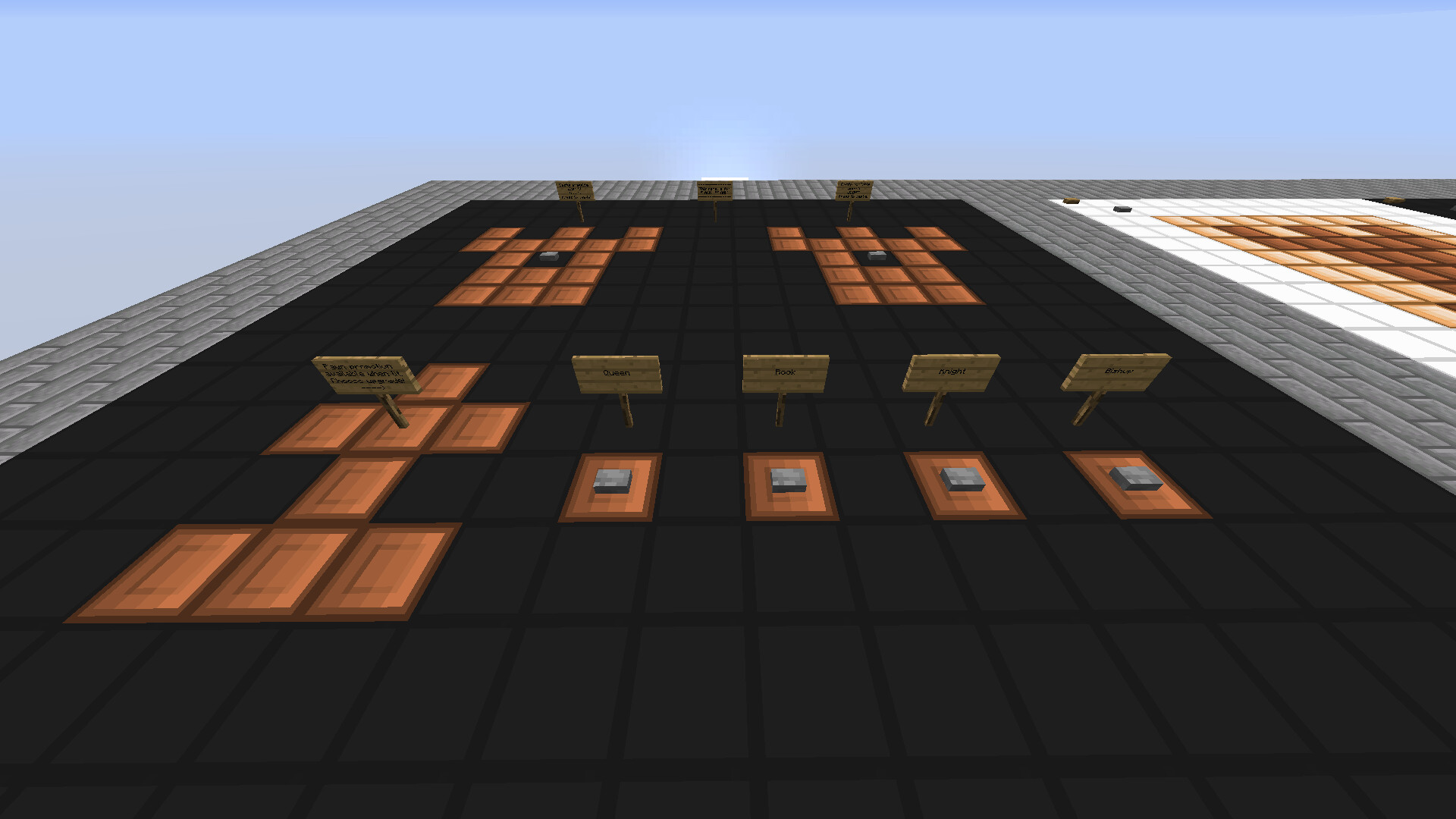 Redstone Chess Minecraft Map