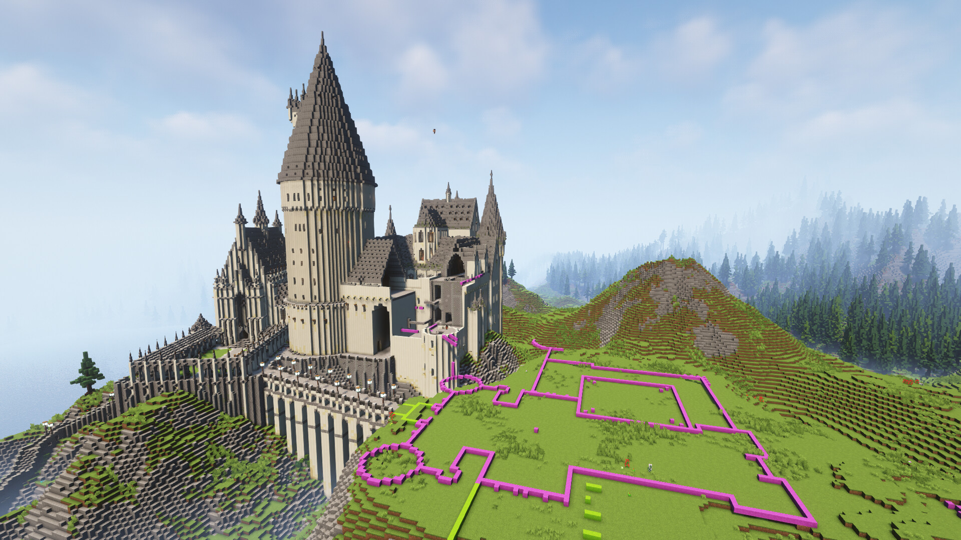Hogwarts 🍄 Minecraft Map