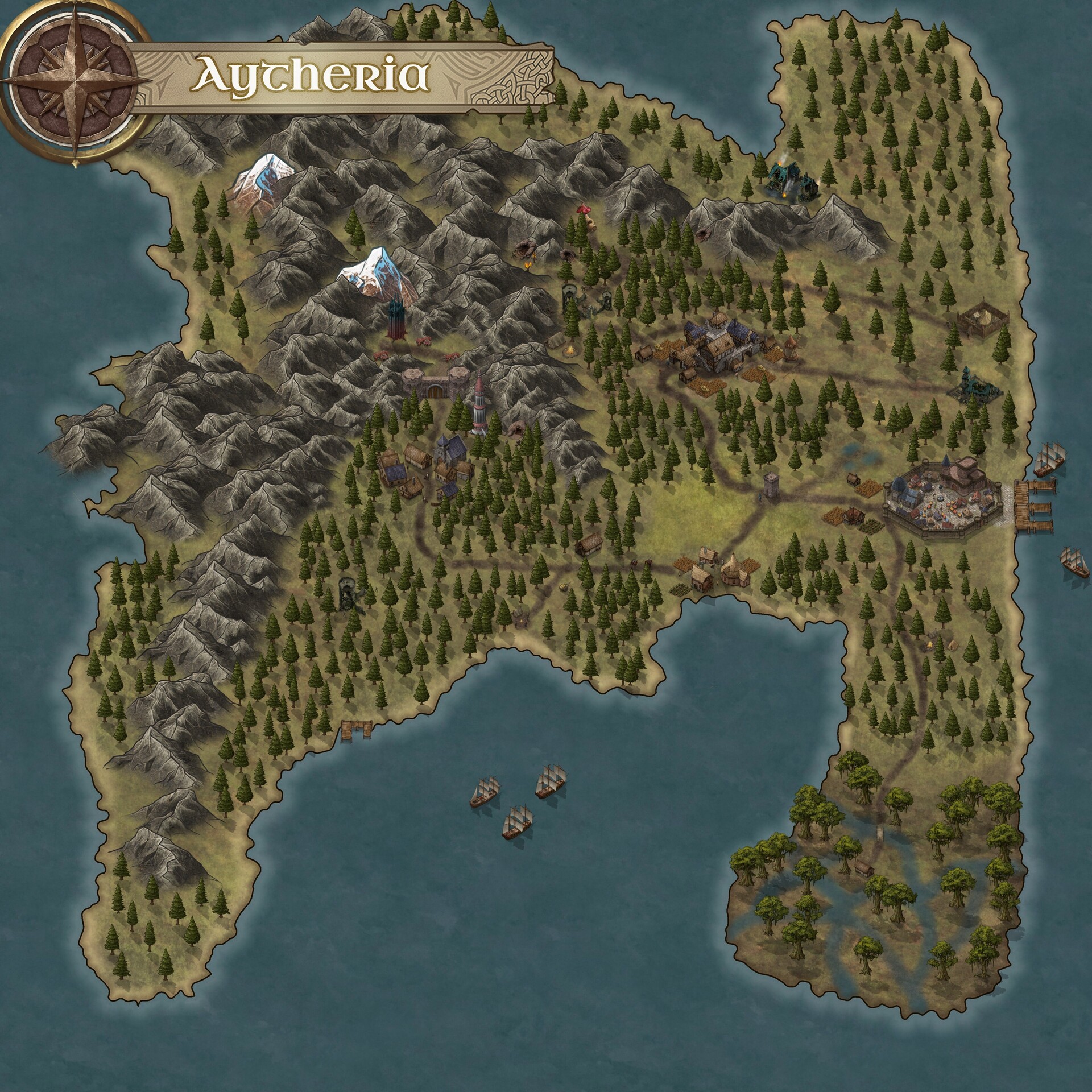 Aytheria Minecraft Map