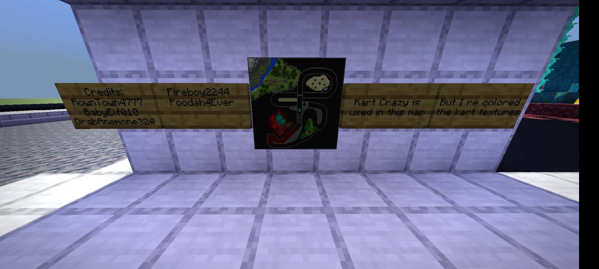 MINEKart Minecraft Map