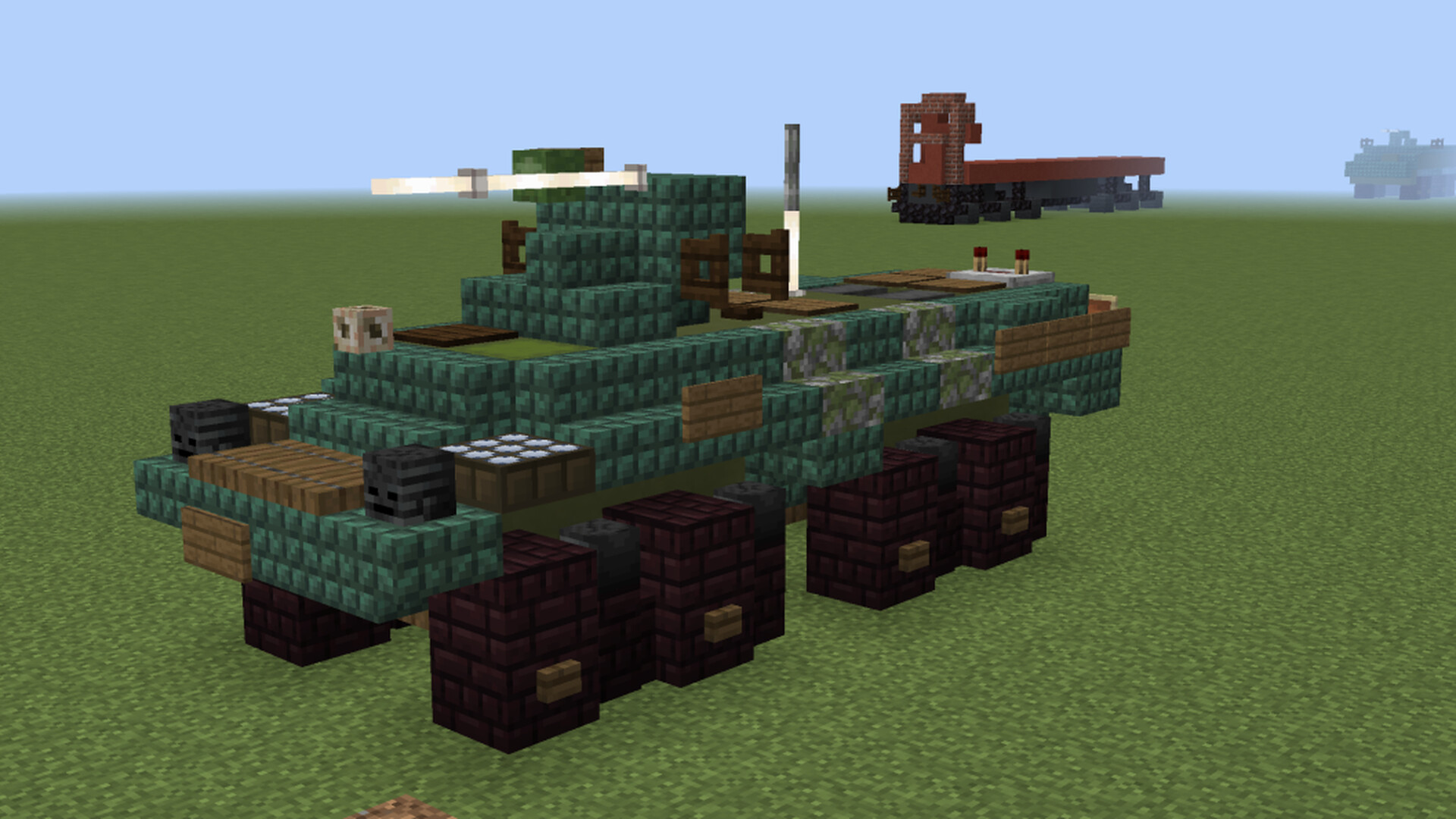 1.5:1 scale BTR-80A/82 Minecraft Map