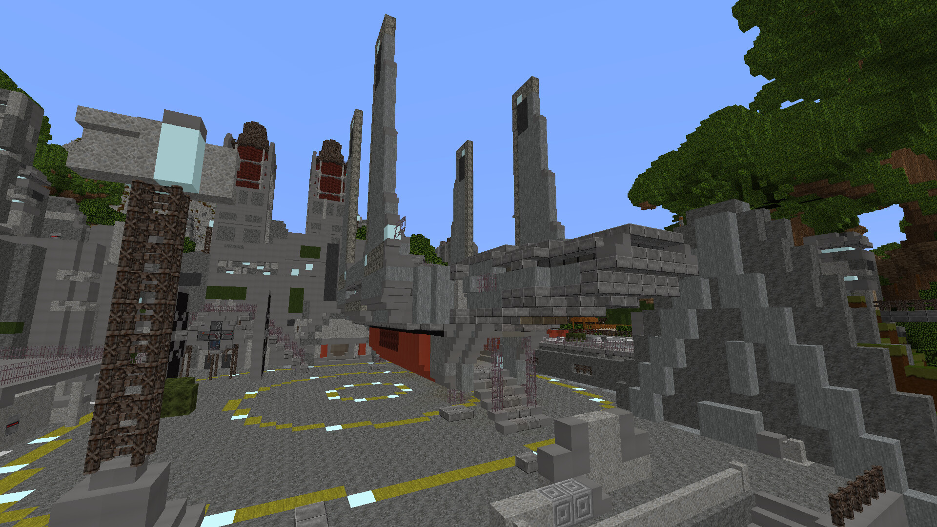 Imperial Kashyyyk (Star Wars planet) Minecraft Map