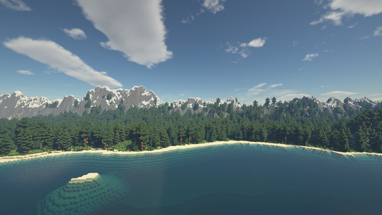 1:924 Scale Earth Map Minecraft Map