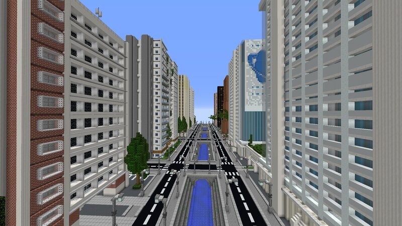 City Spawn Minecraft Map