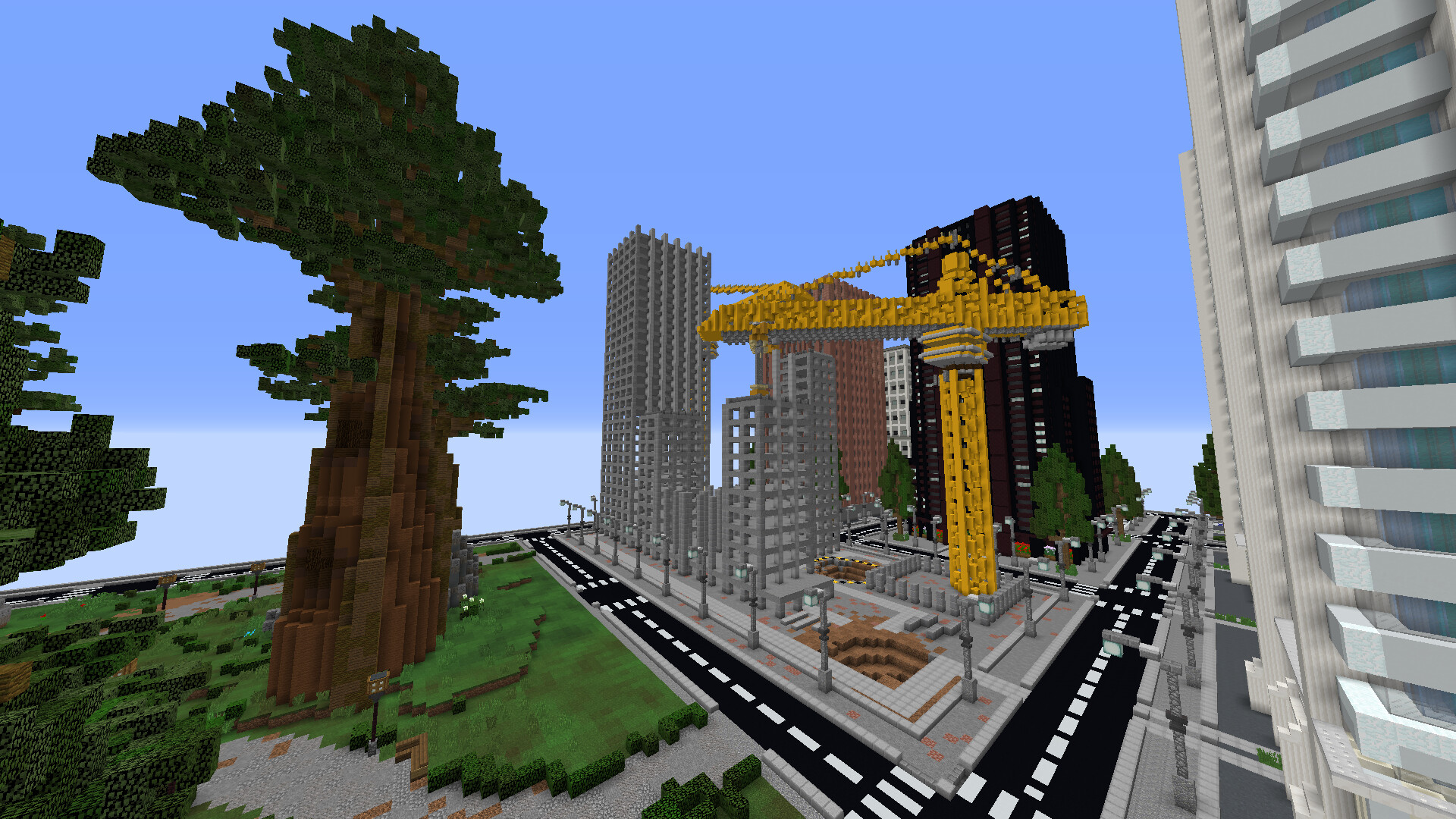 City Spawn Minecraft Map