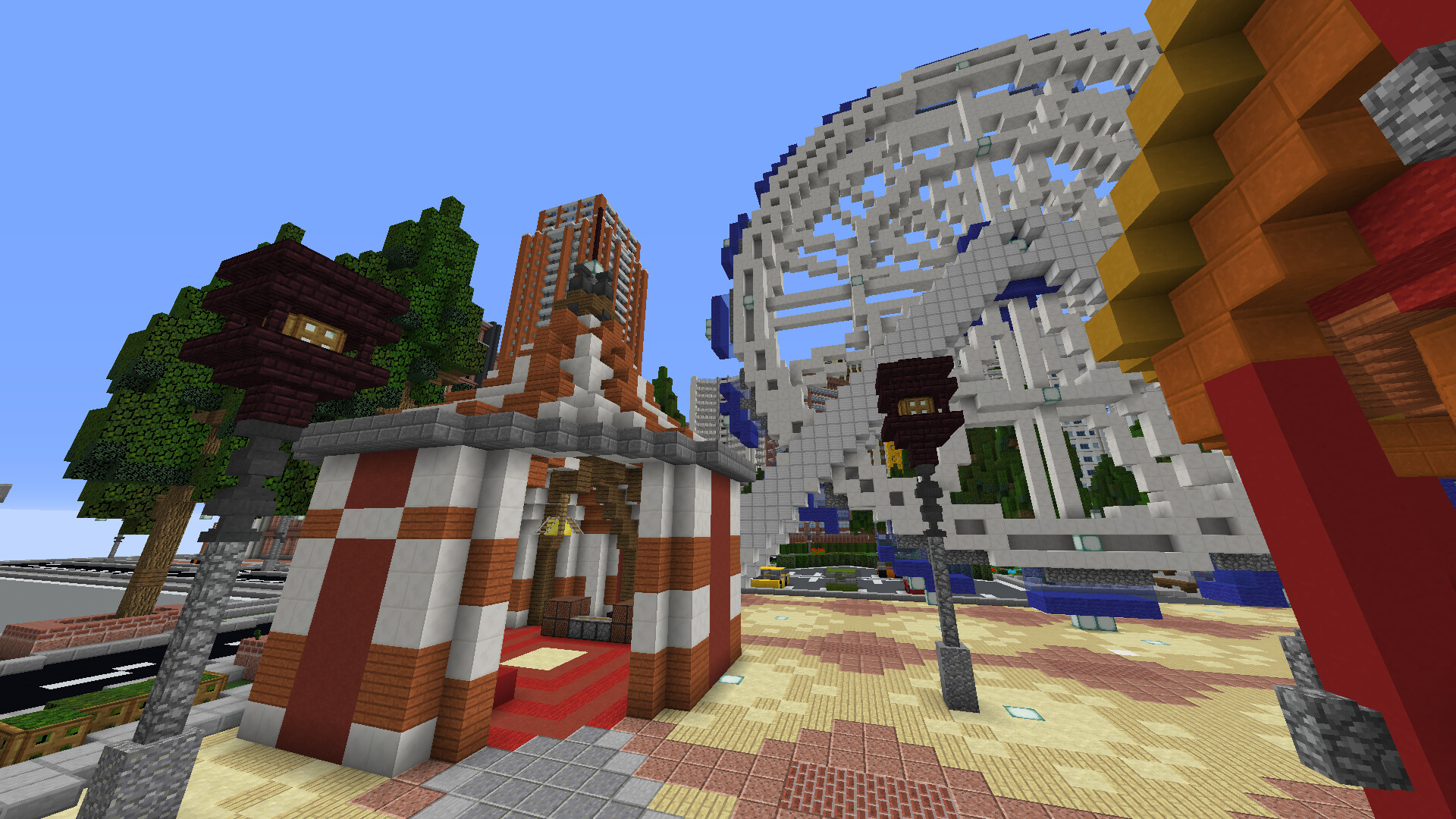 City Spawn Minecraft Map