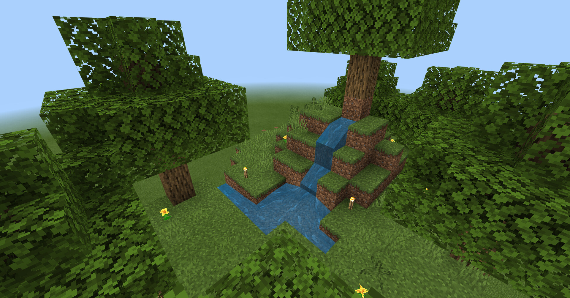 Small Floating Island (Construction File) Minecraft Map