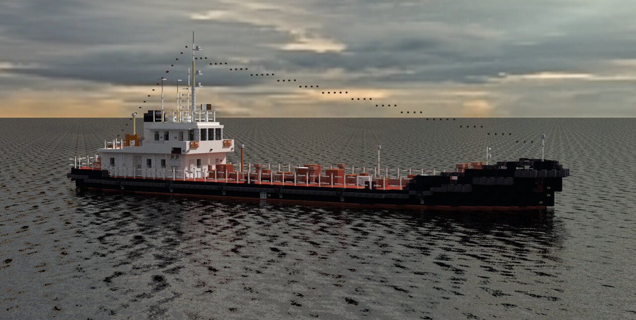 Fuel tanker "ПС-379" Minecraft Map