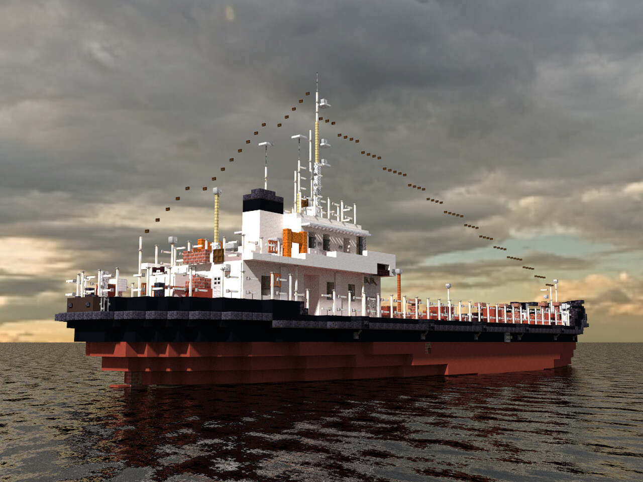 Fuel tanker "ПС-379" Minecraft Map