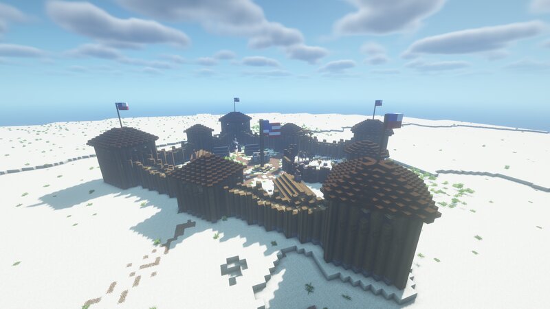American Civil War Fort(schematic) Minecraft Map