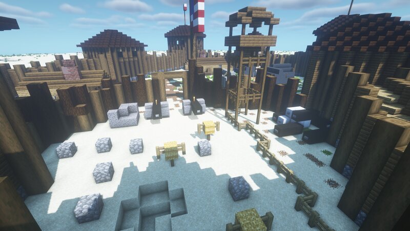 American Civil War Fort(schematic) Minecraft Map