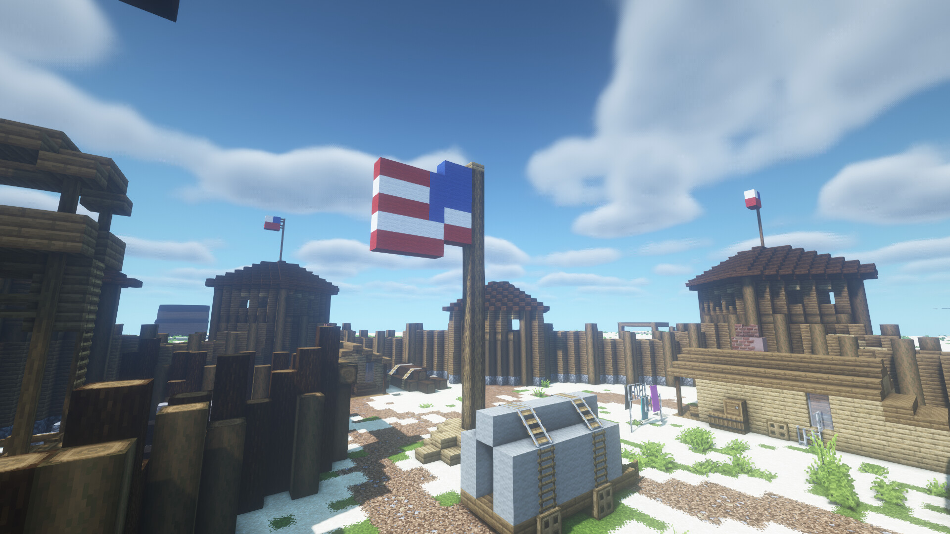 American Civil War Fort(schematic) Minecraft Map