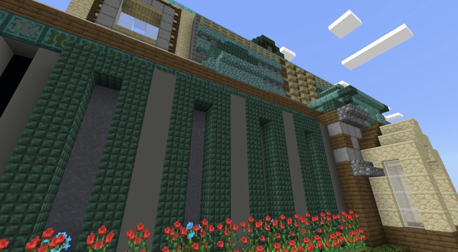 Mansion front Minecraft Map