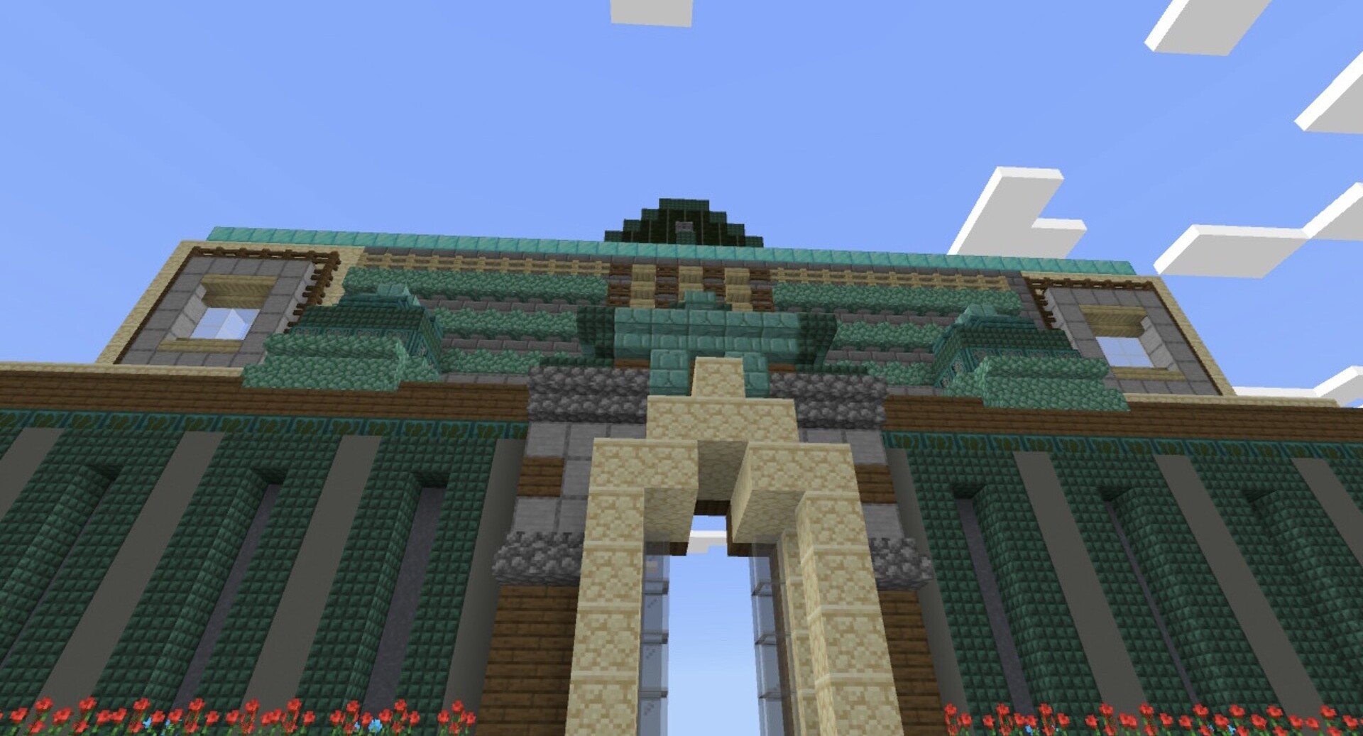 Mansion front Minecraft Map