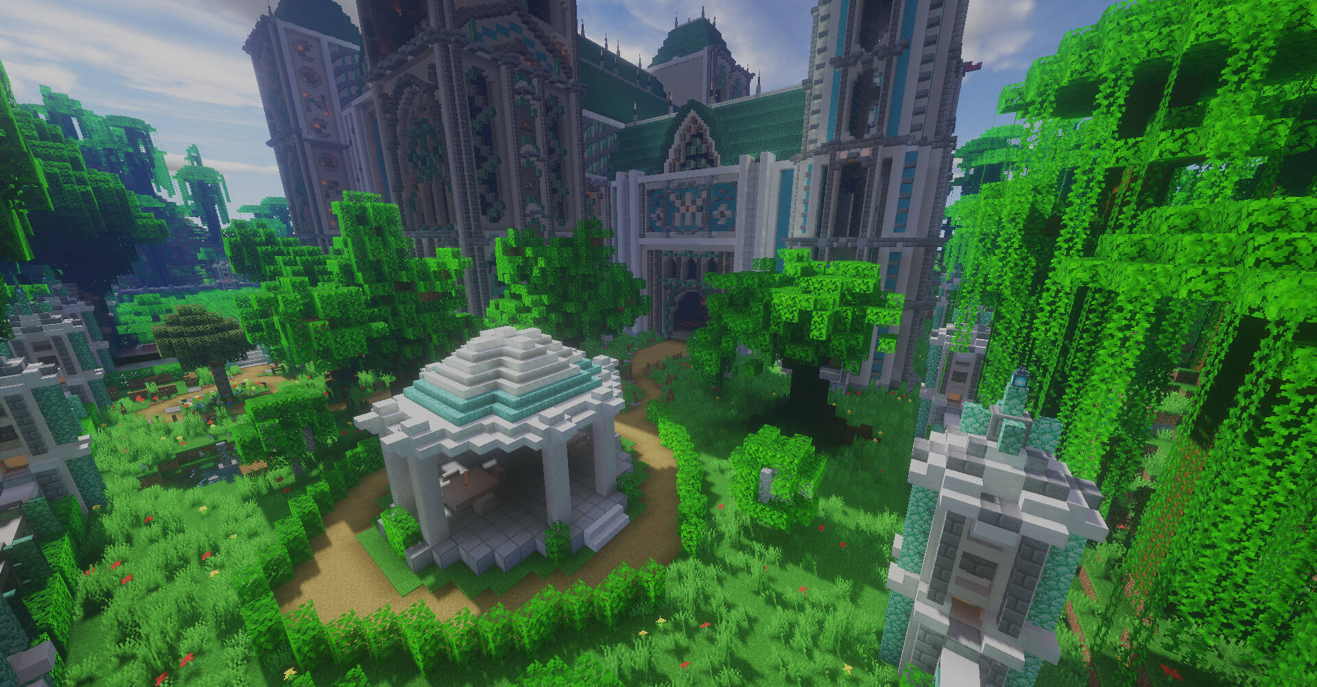 Floating Island Spawn Minecraft Map