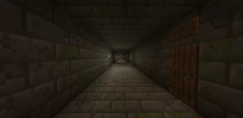 Darkness. Minecraft Map