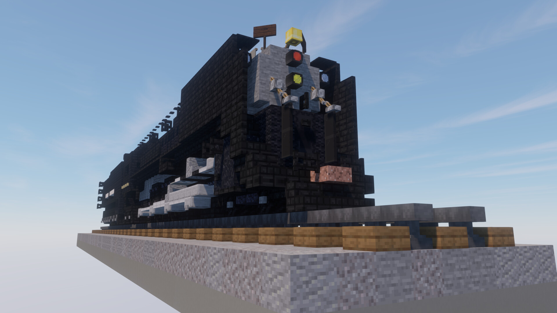 FEF-3 Class Steam Locomotive #844 1.5:1 Scale Minecraft Map