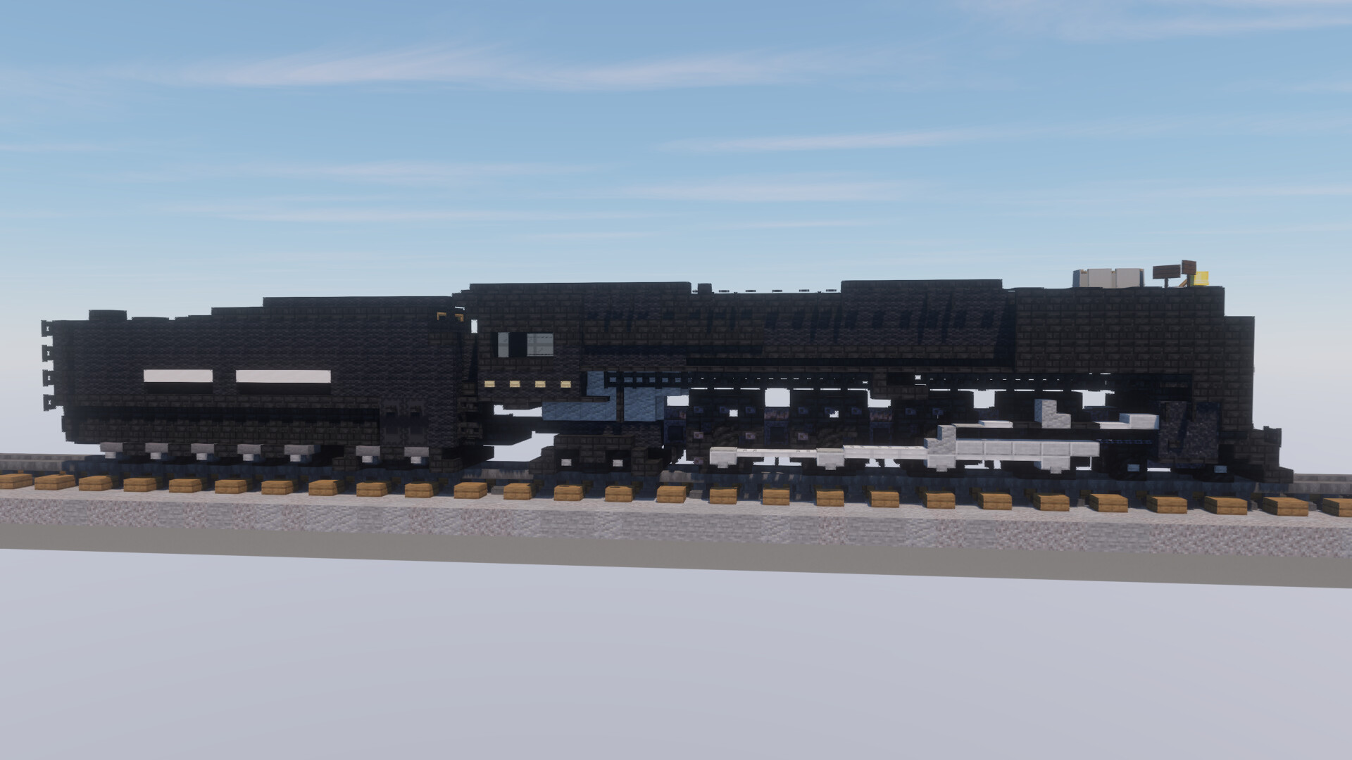 FEF-3 Class Steam Locomotive #844 1.5:1 Scale Minecraft Map