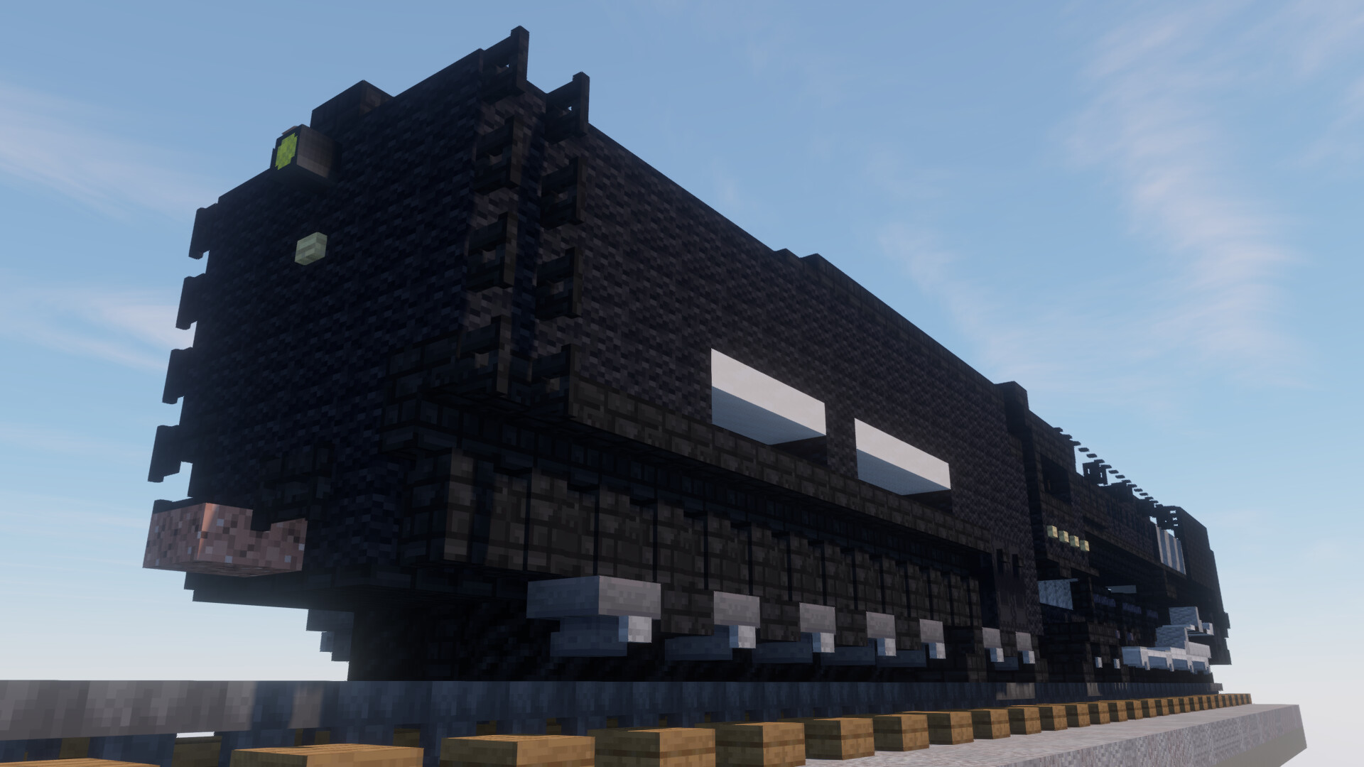 FEF-3 Class Steam Locomotive #844 1.5:1 Scale Minecraft Map