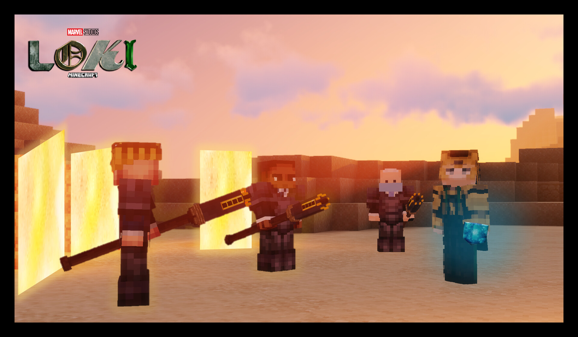 LOKI in Minecraft | Disney+ Series Minecraft Map