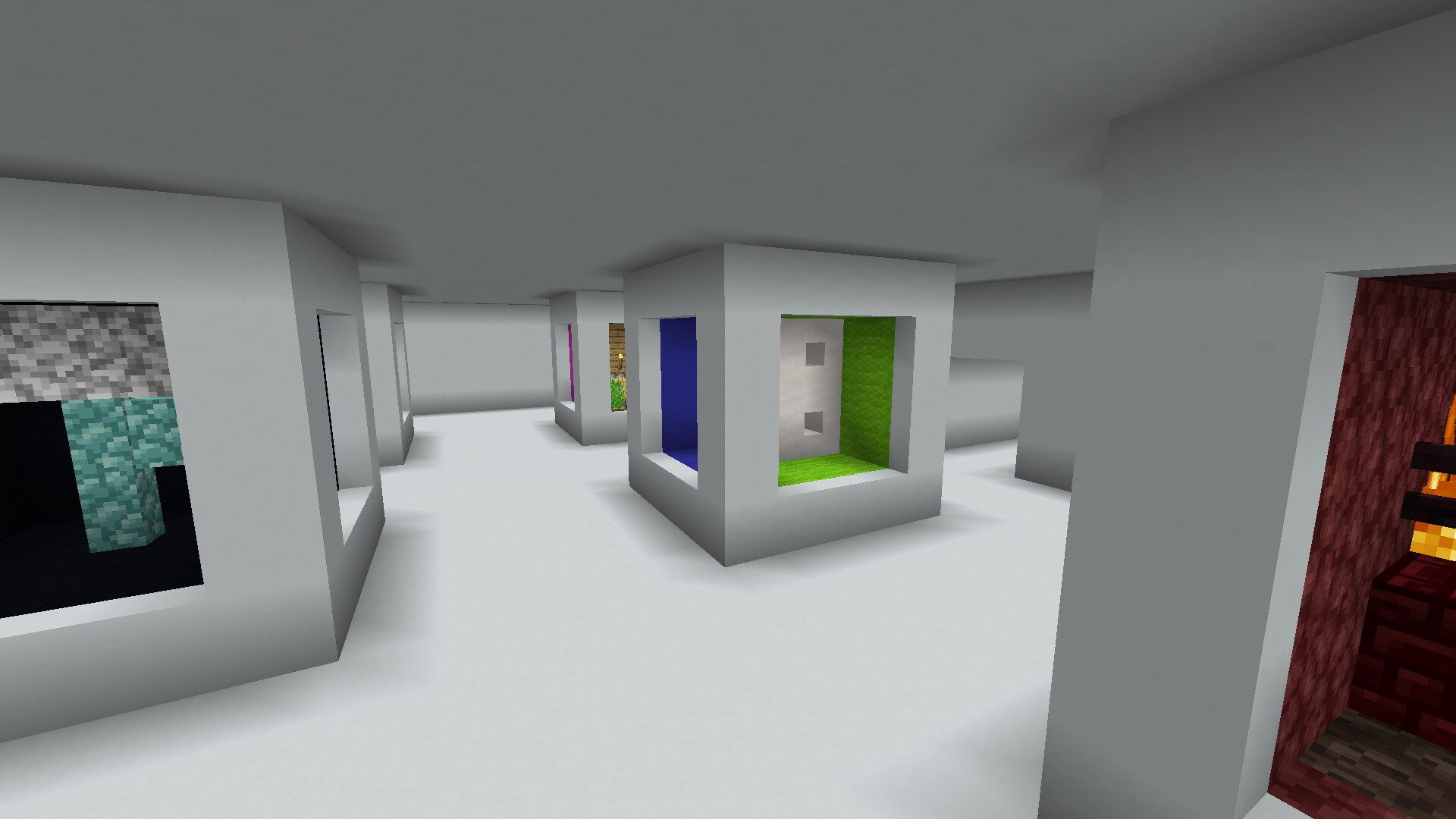 Antichamber with Immersive Portals Minecraft Map