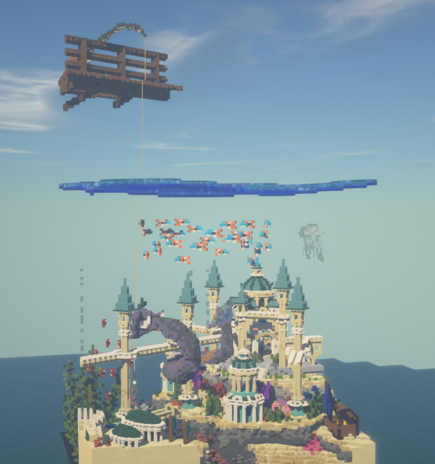 Undersea Kingdom Minecraft Map