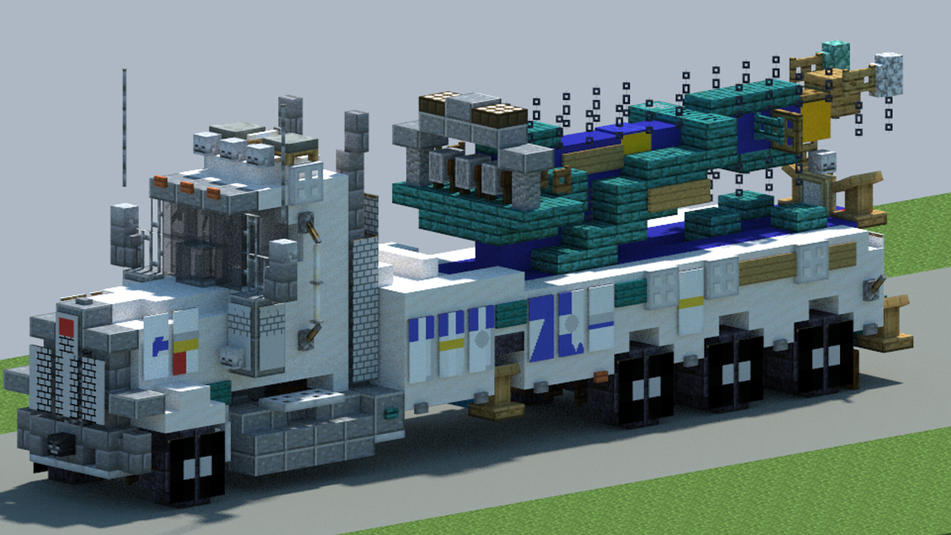 Peterbilt 389, Century 1150R Rotator Wrecker [With Download] Minecraft Map