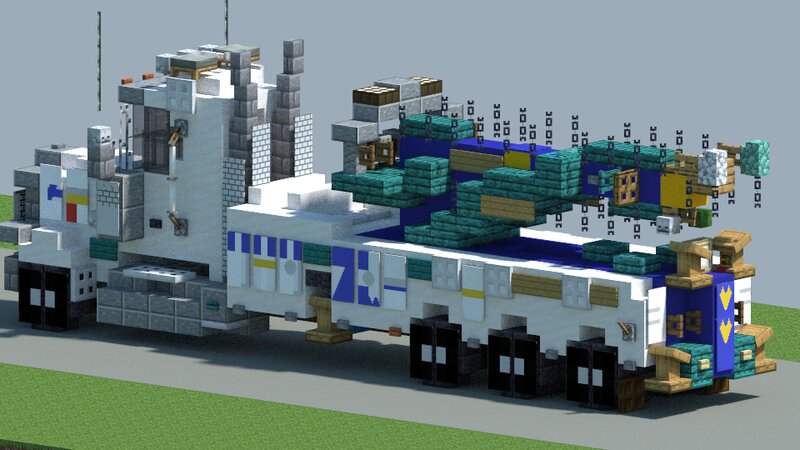 Peterbilt 389, Century 1150R Rotator Wrecker [With Download] Minecraft Map