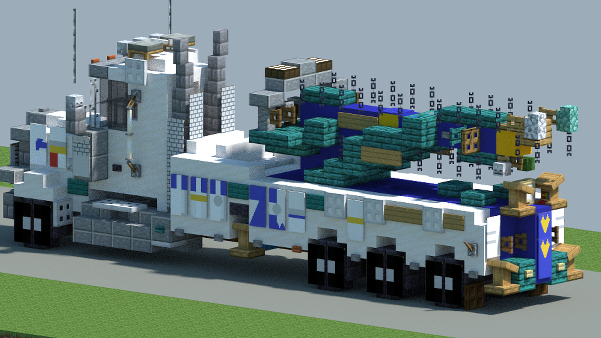 Peterbilt 389, Century 1150R Rotator Wrecker [With Download] Minecraft Map