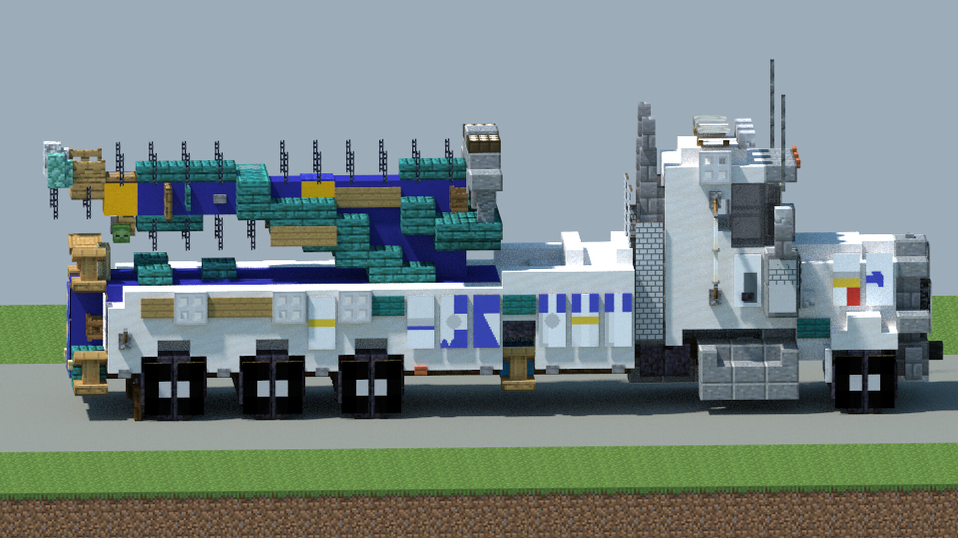 Peterbilt 389, Century 1150R Rotator Wrecker [With Download] Minecraft Map
