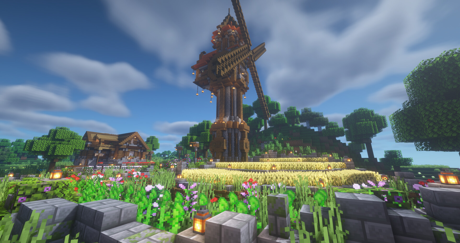 Simple Farm Build Minecraft Map