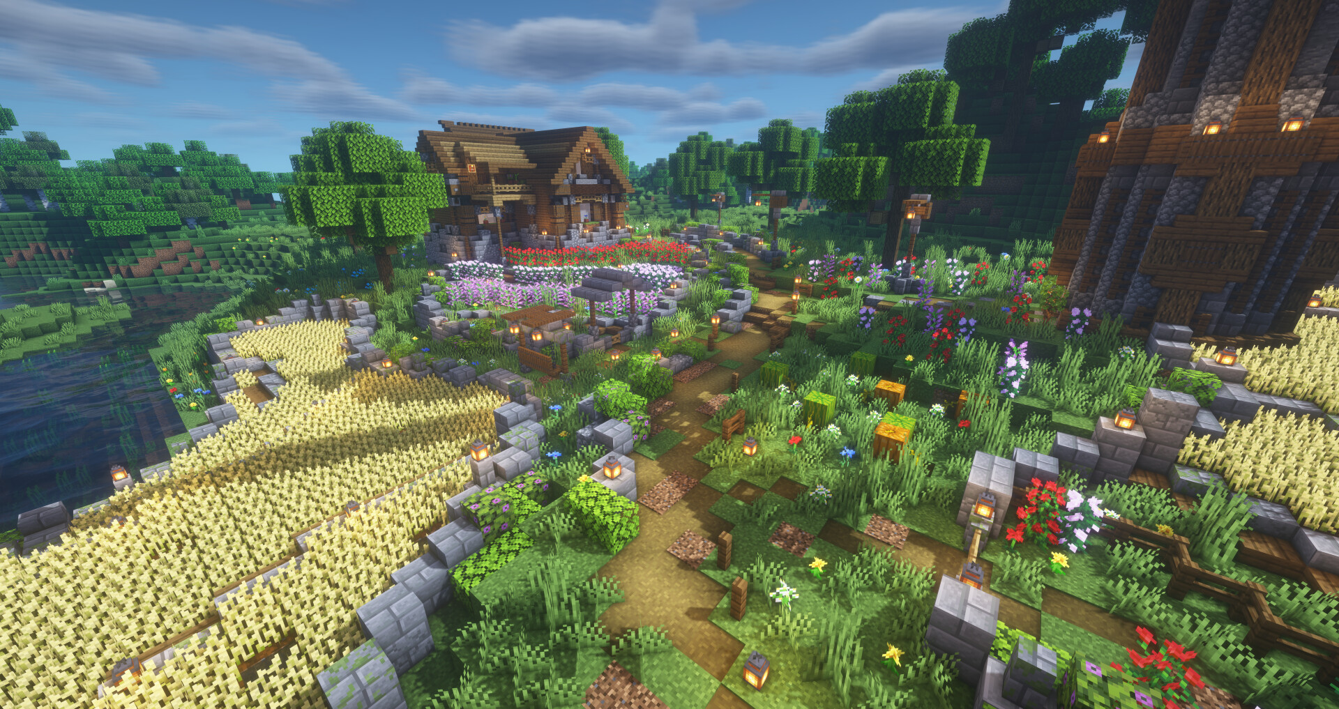 Simple Farm Build Minecraft Map