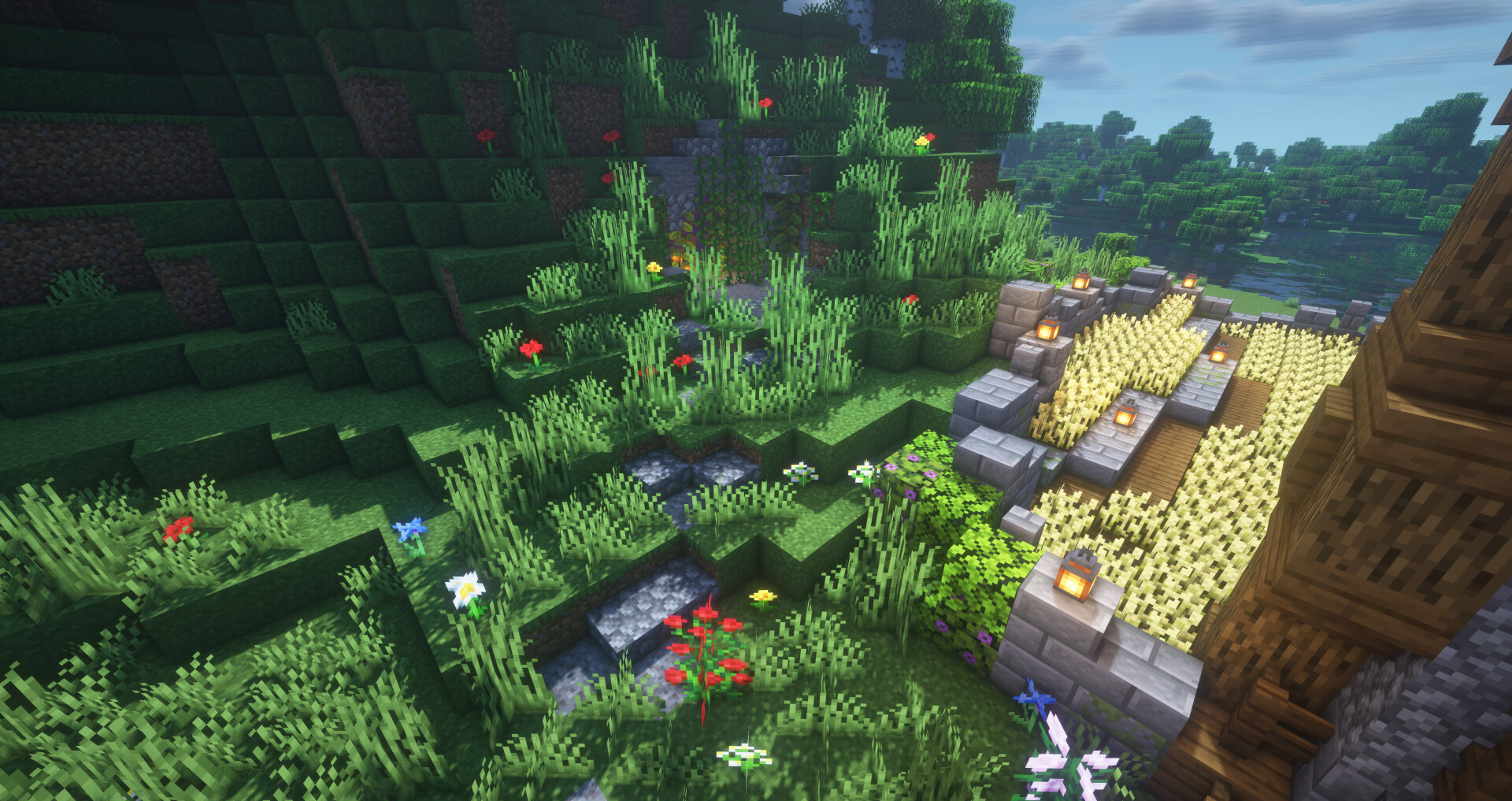 Simple Farm Build Minecraft Map