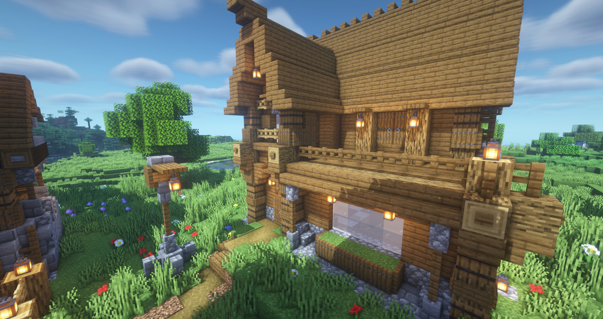 Simple Farm Build Minecraft Map