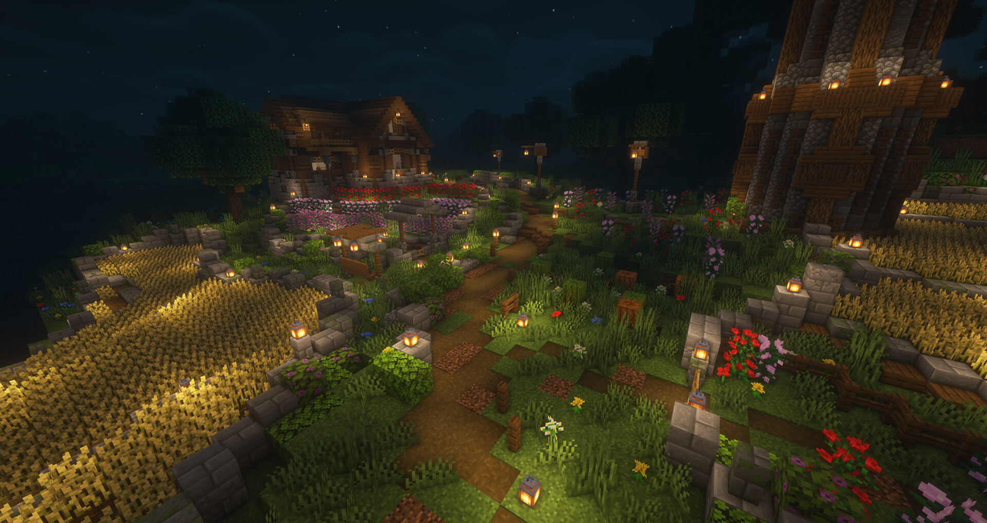 Simple Farm Build Minecraft Map