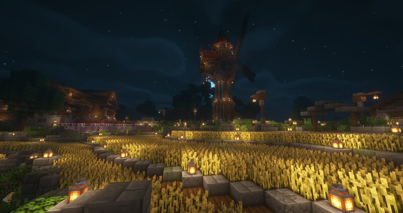 Simple Farm Build Minecraft Map