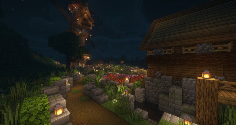 Simple Farm Build Minecraft Map