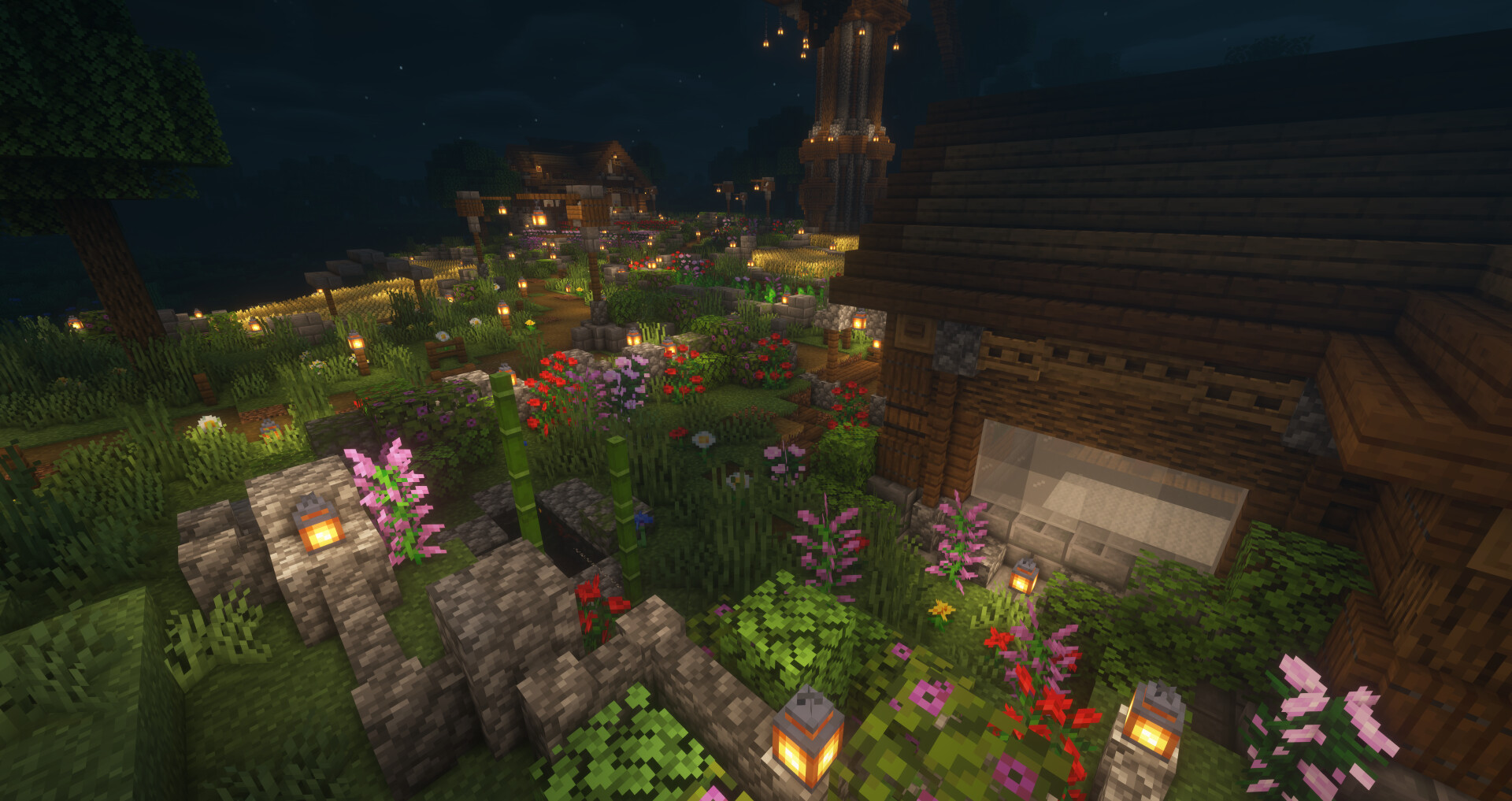 Simple Farm Build Minecraft Map