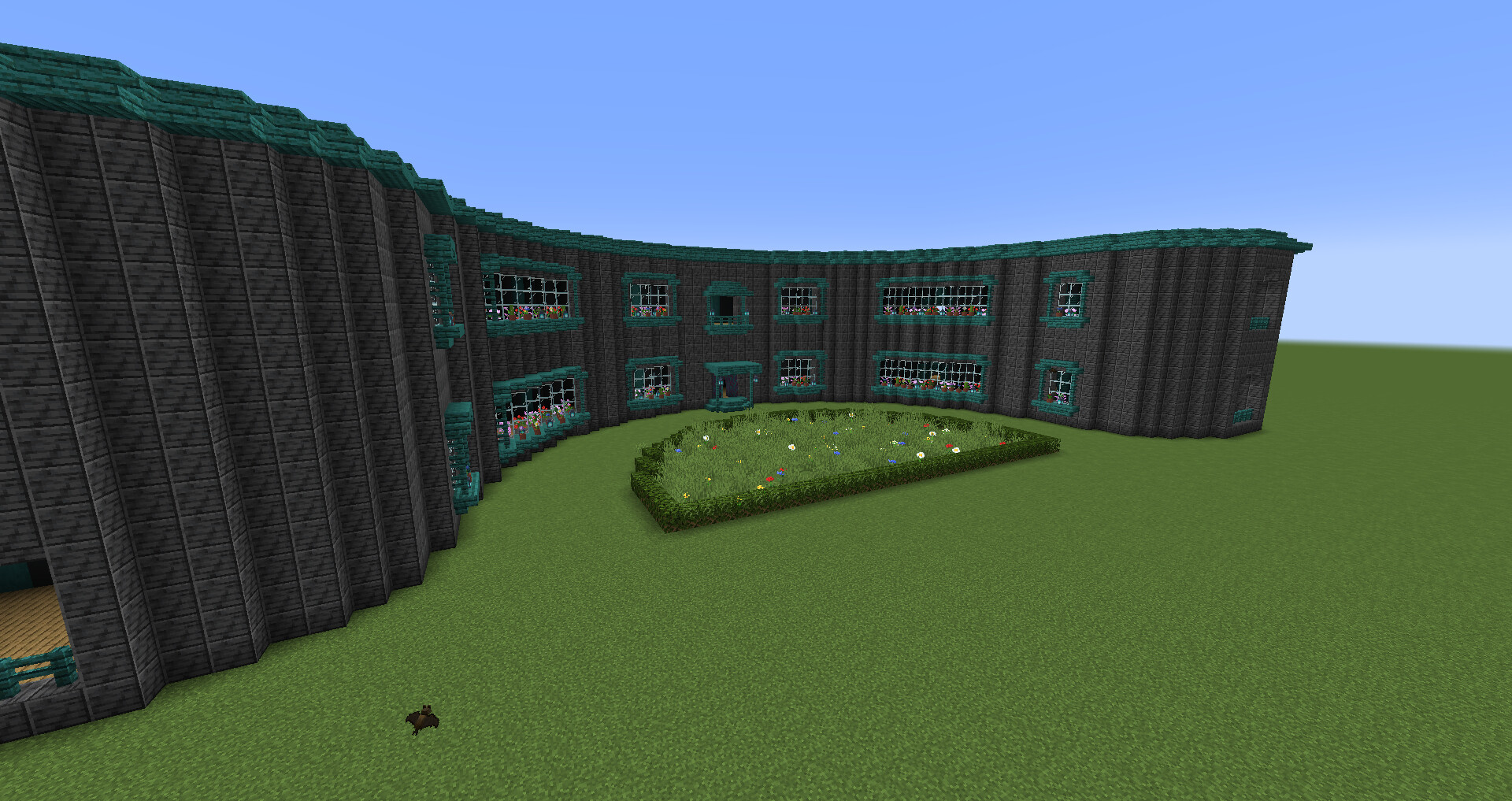 Semi Circle House Minecraft Map