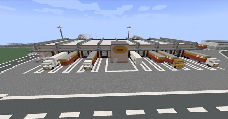 Airport Build #7 | Cargo Terminal A Minecraft Map