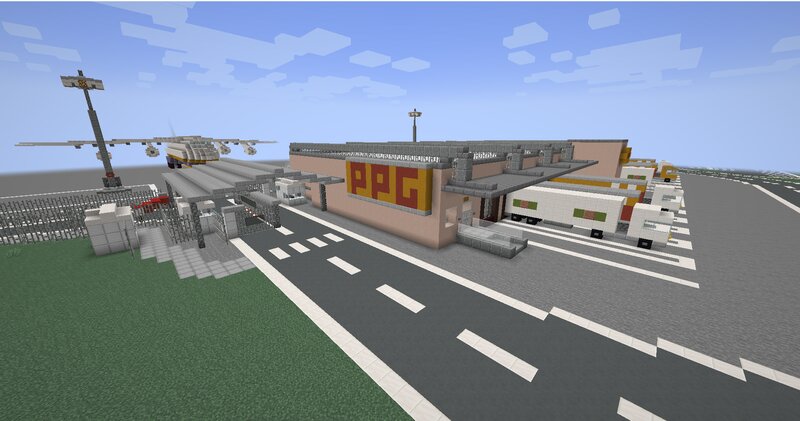 Airport Build #7 | Cargo Terminal A Minecraft Map