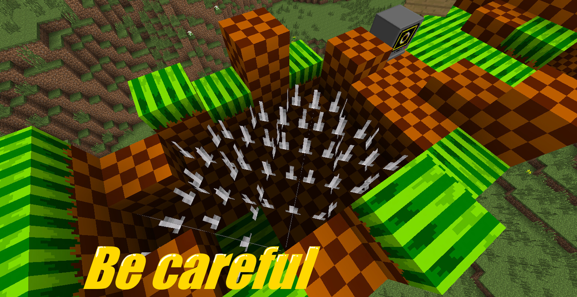 Sonic Parkour Easy SUPEEEEEEEEEEEEEEEEEEEEEEEEER easyy Minecraft Map