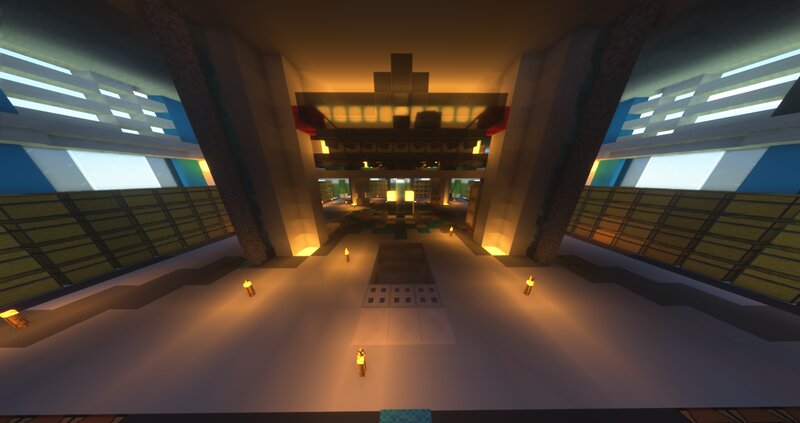 large warehouse Minecraft Map