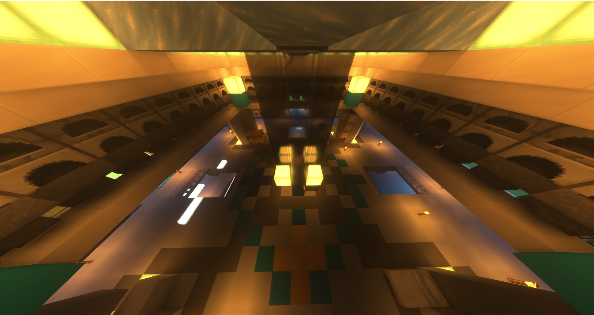 large warehouse Minecraft Map