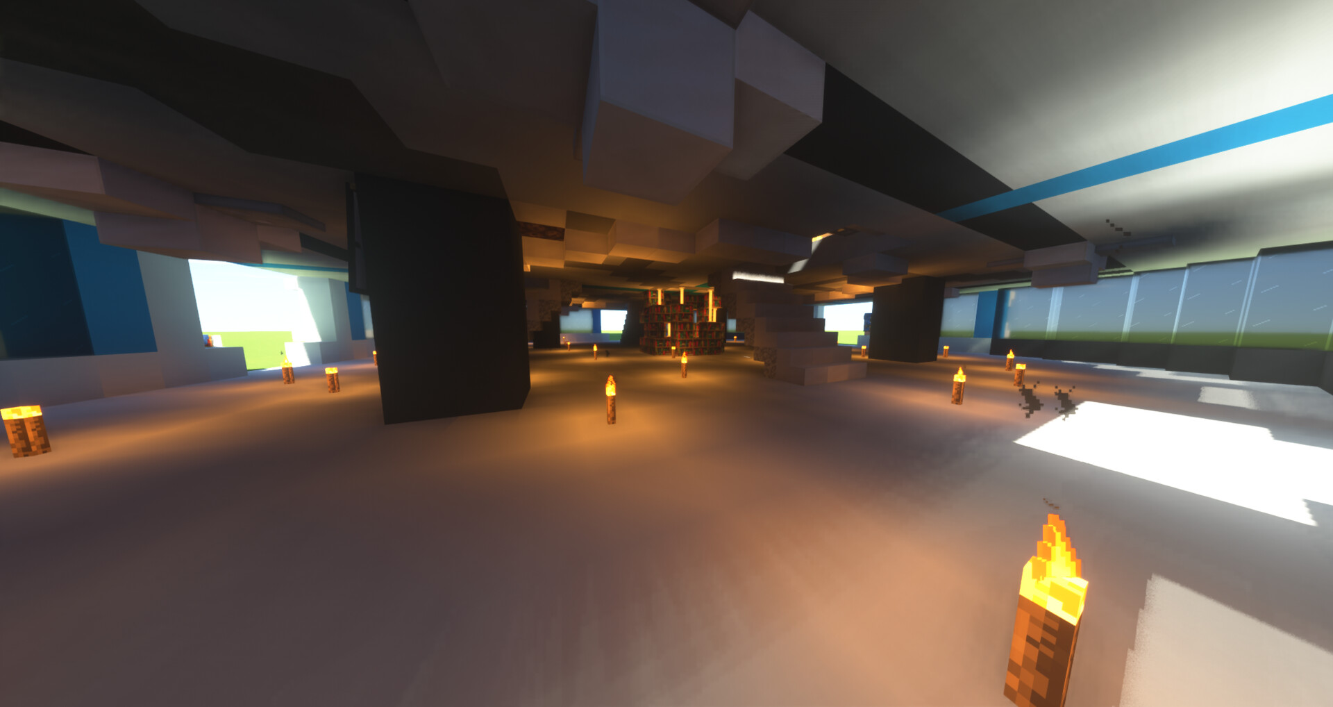 large warehouse Minecraft Map