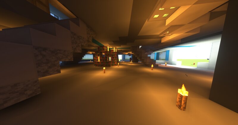 large warehouse Minecraft Map