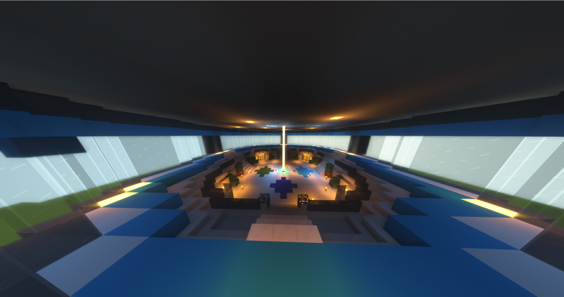 large warehouse Minecraft Map