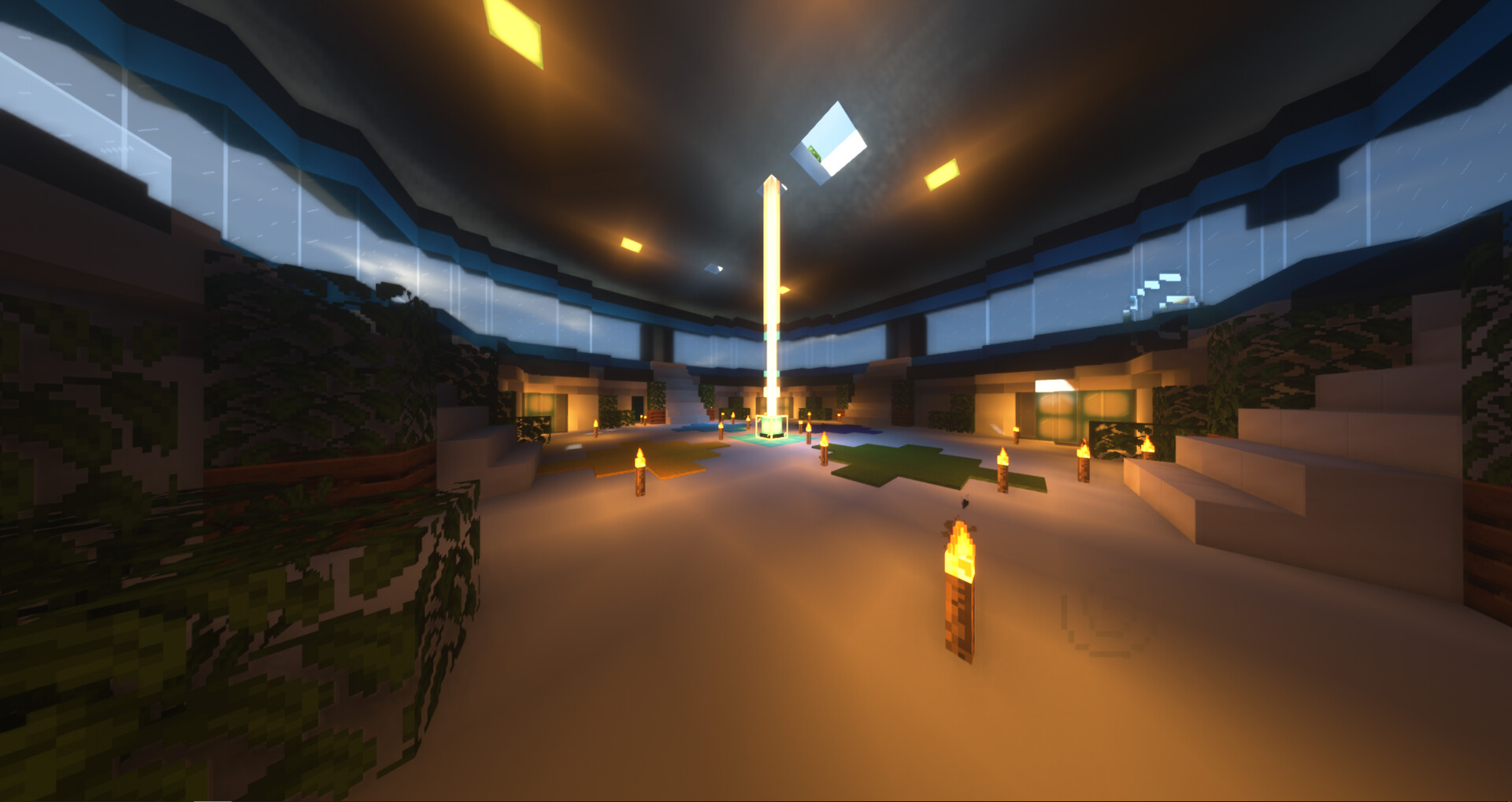 large warehouse Minecraft Map