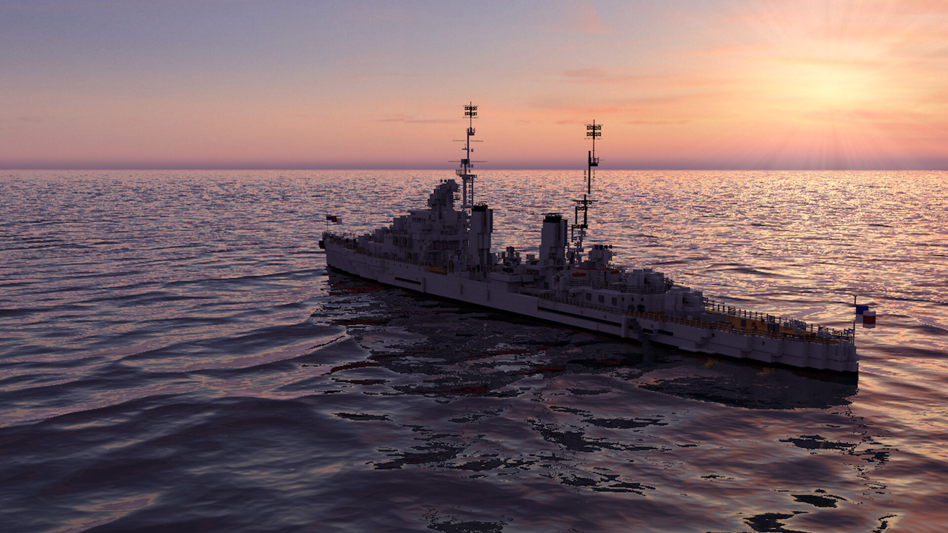 Royal Navy HMS Dido (37) [Scale 1:1] Minecraft Map