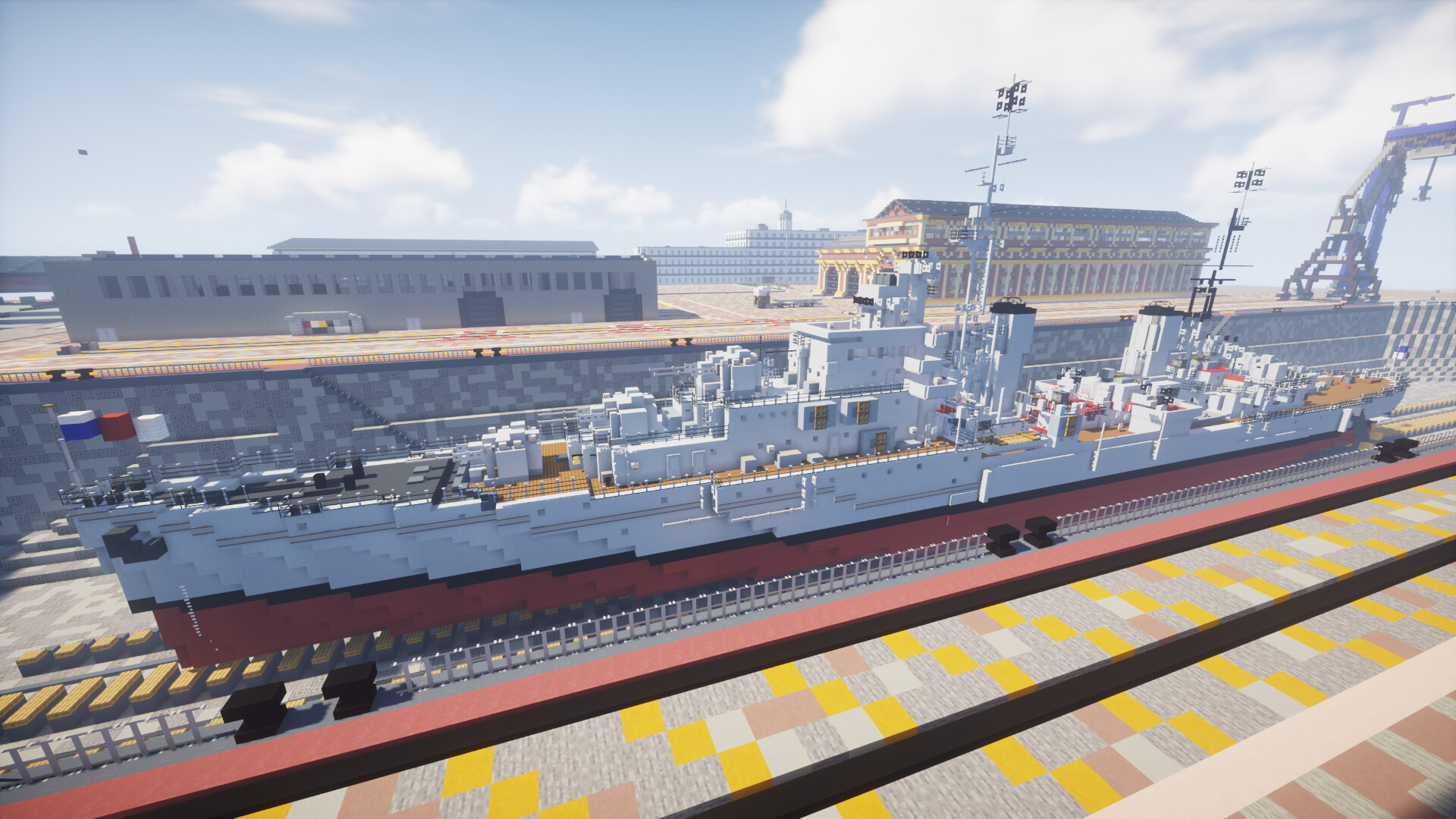 Royal Navy HMS Dido (37) [Scale 1:1] Minecraft Map